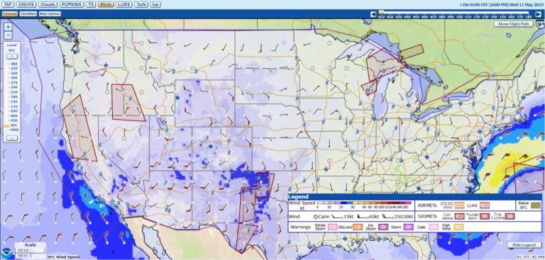 Weather Forecasts and Planning – V Speed Aviation